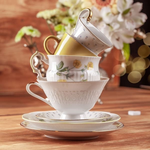 Vintage Tea Cups and Saucers - Decor From Memories Ago